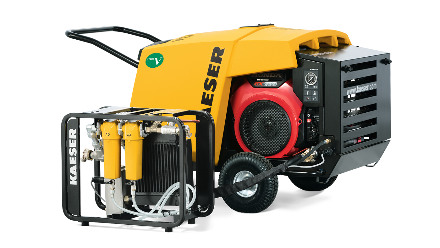 Kleinkompressoren bis 1,6 m³/min - KAESER KOMPRESSOREN